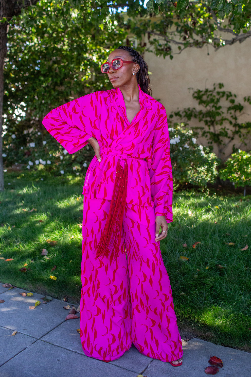 Rouge Reverie Dolman Palazzo Set PRE-ORDER – Jennafer Grace